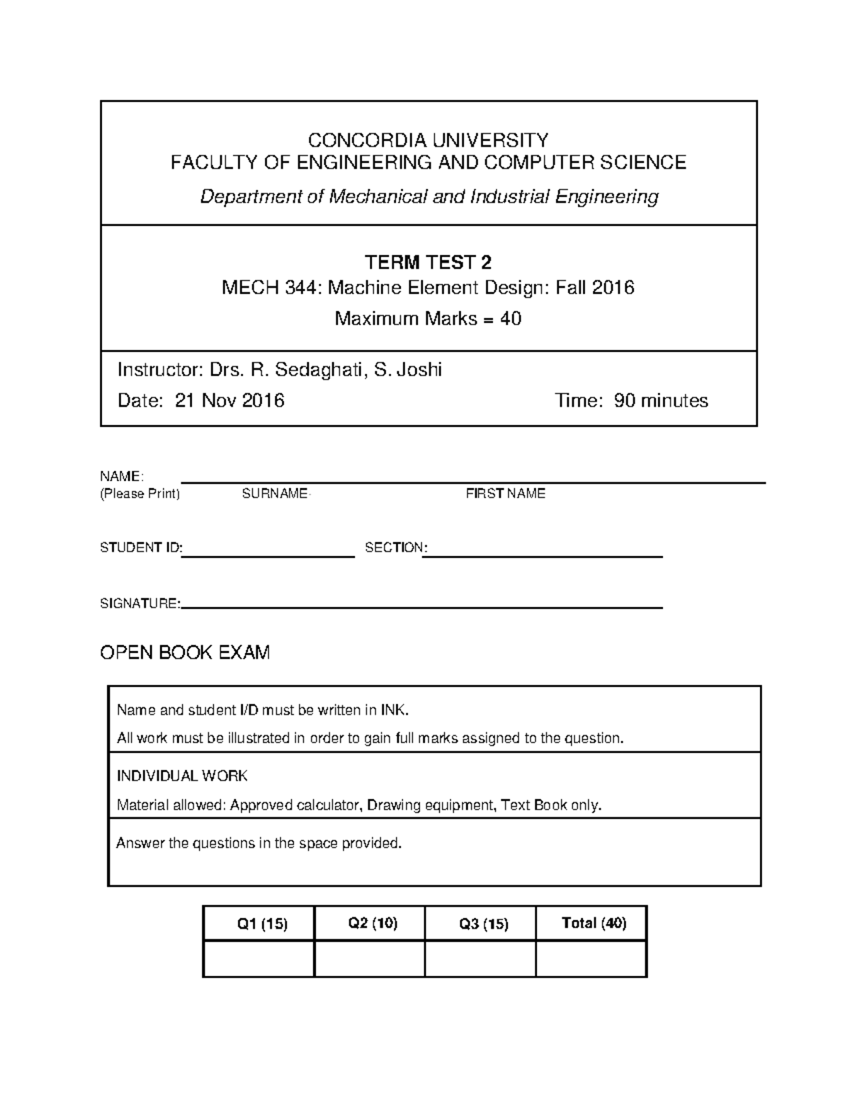 Term-Test-2-Fall-2016 Sol Final - Mech 632 - McGill - Studocu