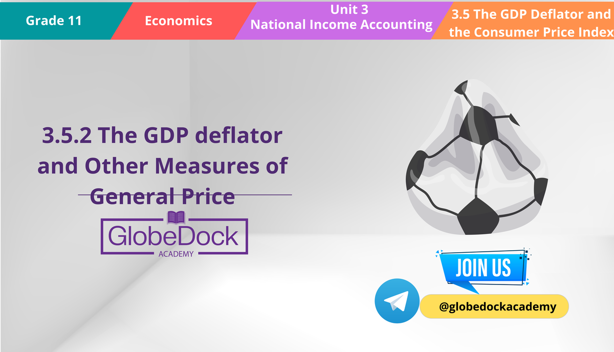 3.5.2 The GDP deflator and Other measures of General Price - Grade 11 ...