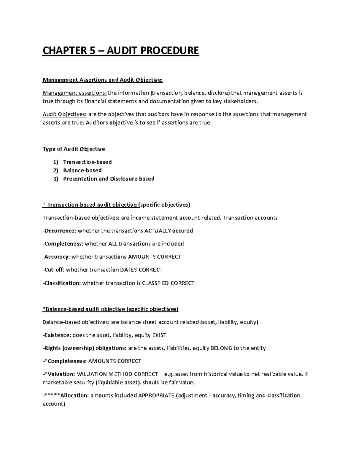 chapter-5-discusses-auditor-procedure-methods-available-for-auditor