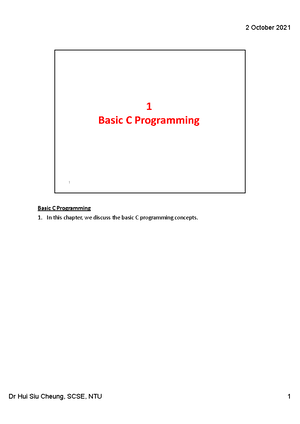 EE2103 Part 1 Tutorial Final with solutionin PDF - NANYANG ...