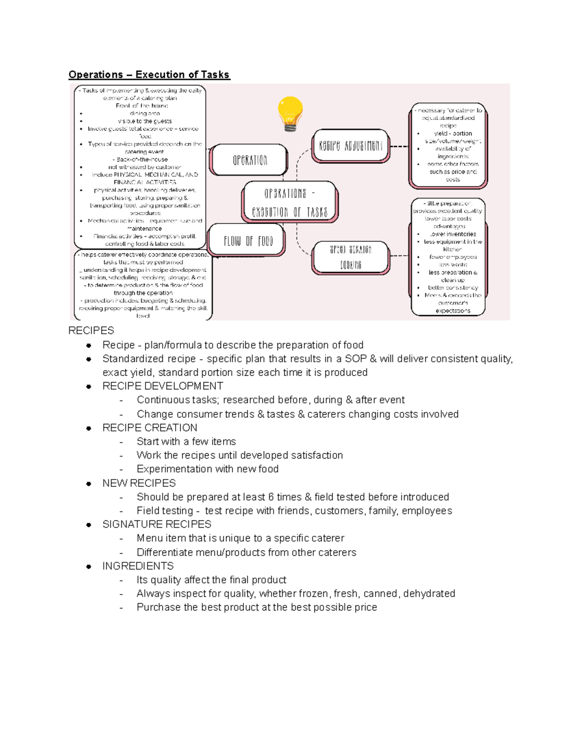 Operations – Execution of Tasks - Operations – Execution of Tasks ...