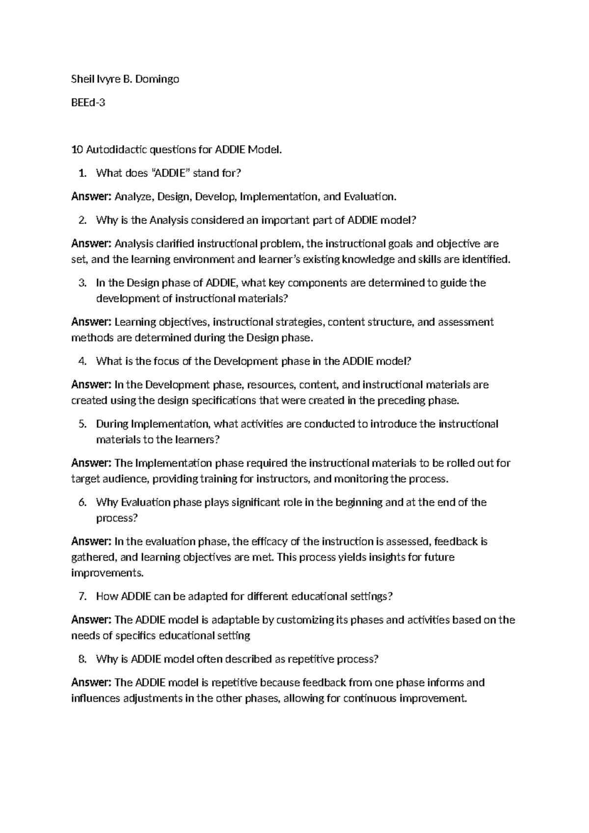Autodidactic (Sample) - Sheil Ivyre B. Domingo BEEd- 10 Autodidactic ...