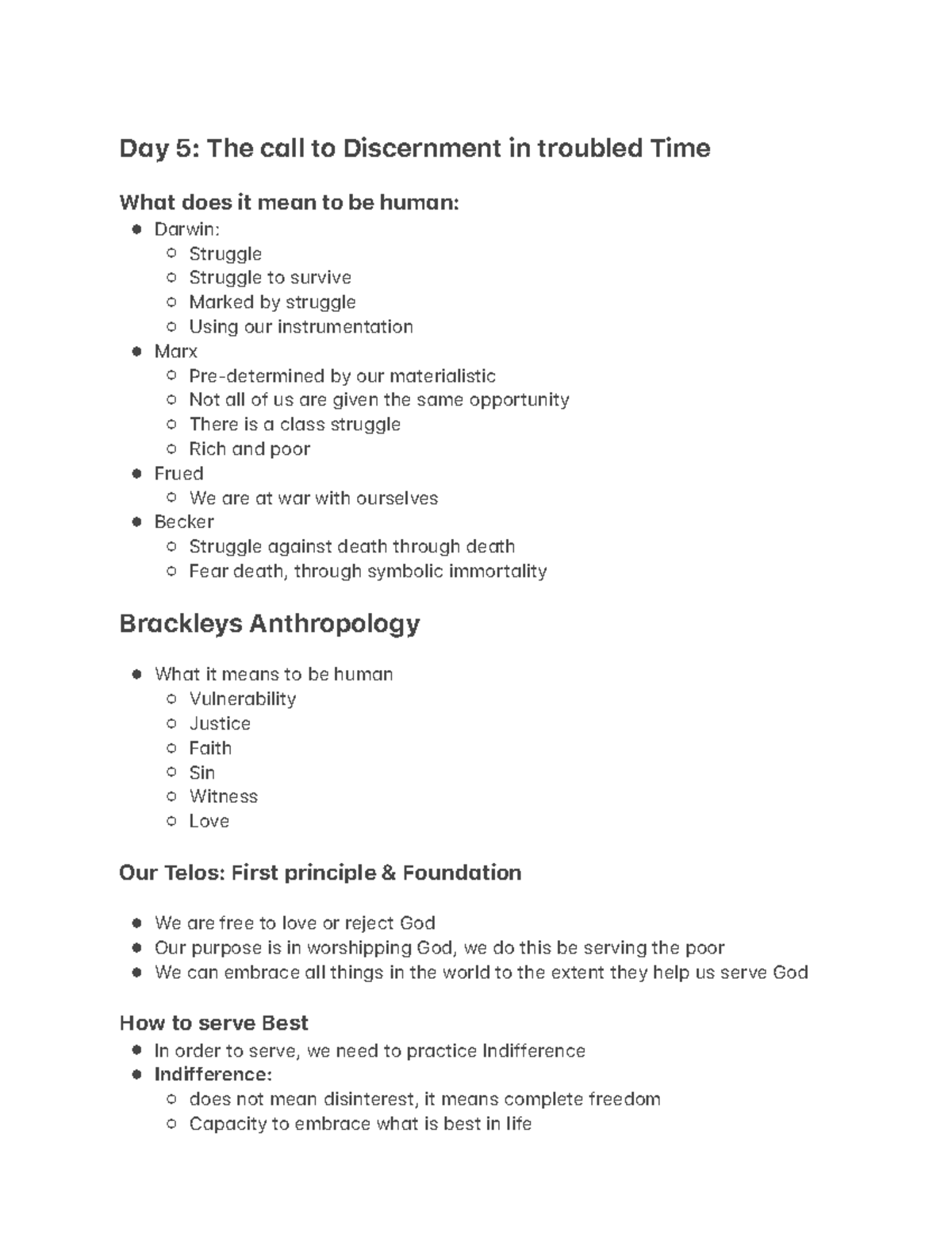 Day 5: The call to Discernment in troubled Time - D"y 5: The c"ll to ...