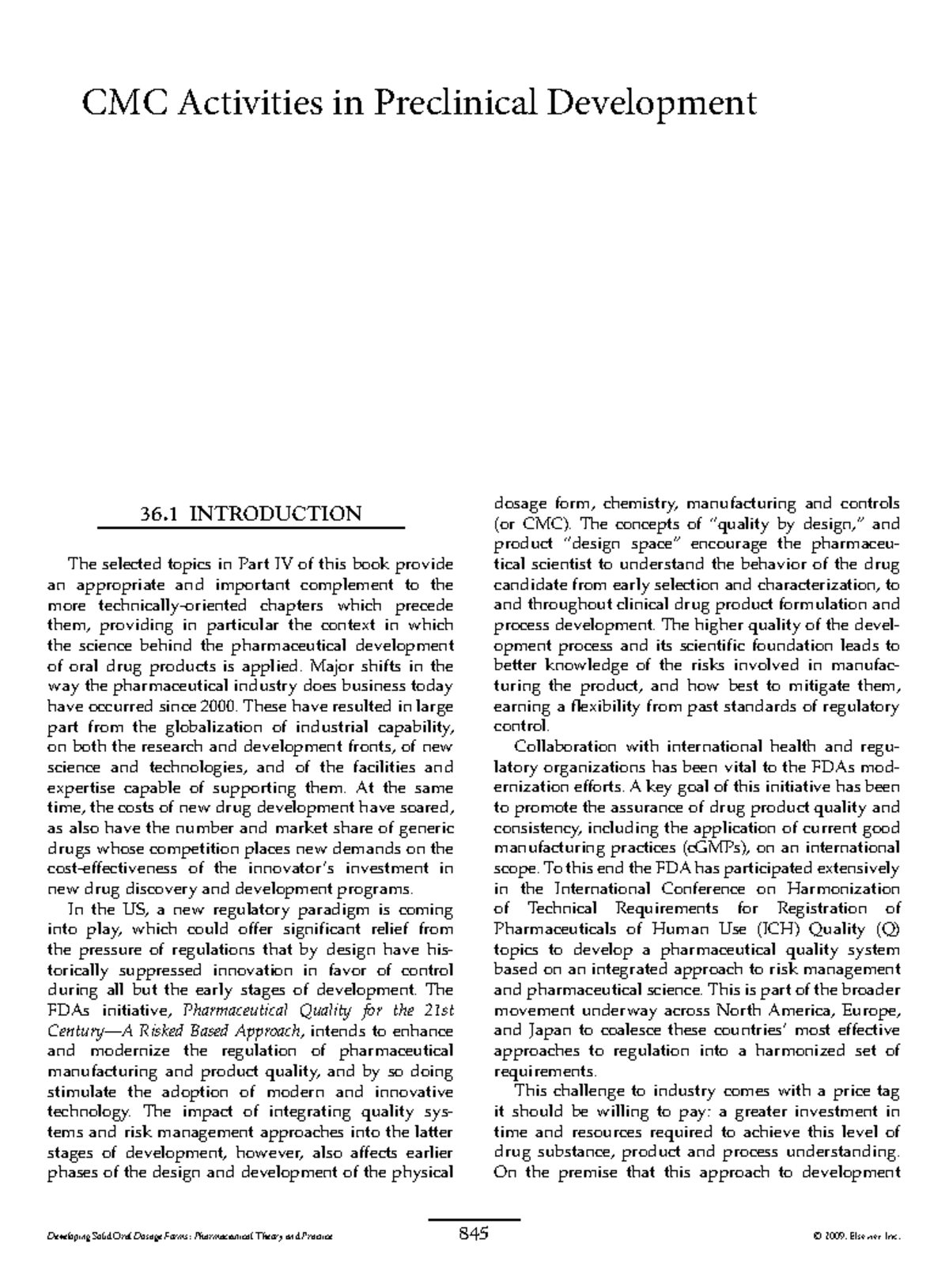 CMC Activities in Preclinical Development - Developing Solid Oral ...