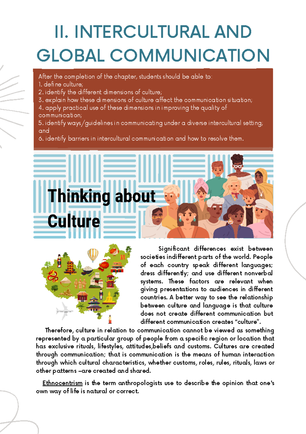 Intercultural and Global Communication - II. INTERCULTURAL AND GLOBAL ...