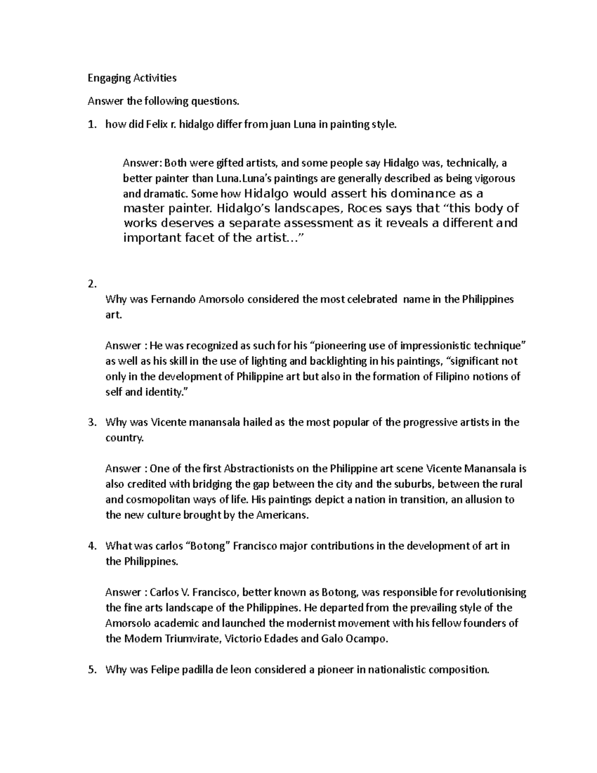 Module-4 - Notes - Engaging Activities Answer the following questions ...