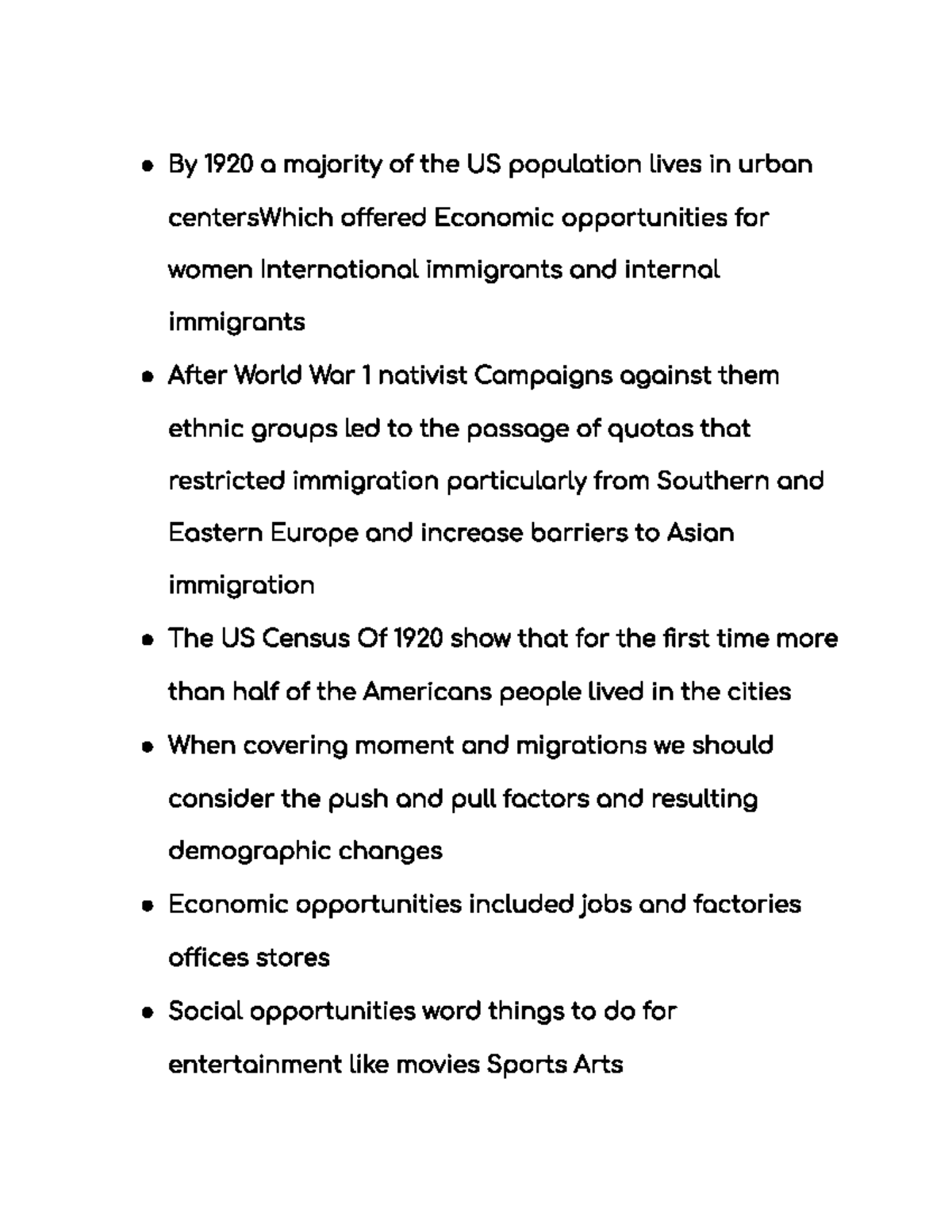 The US census - HIST 1220 - Studocu