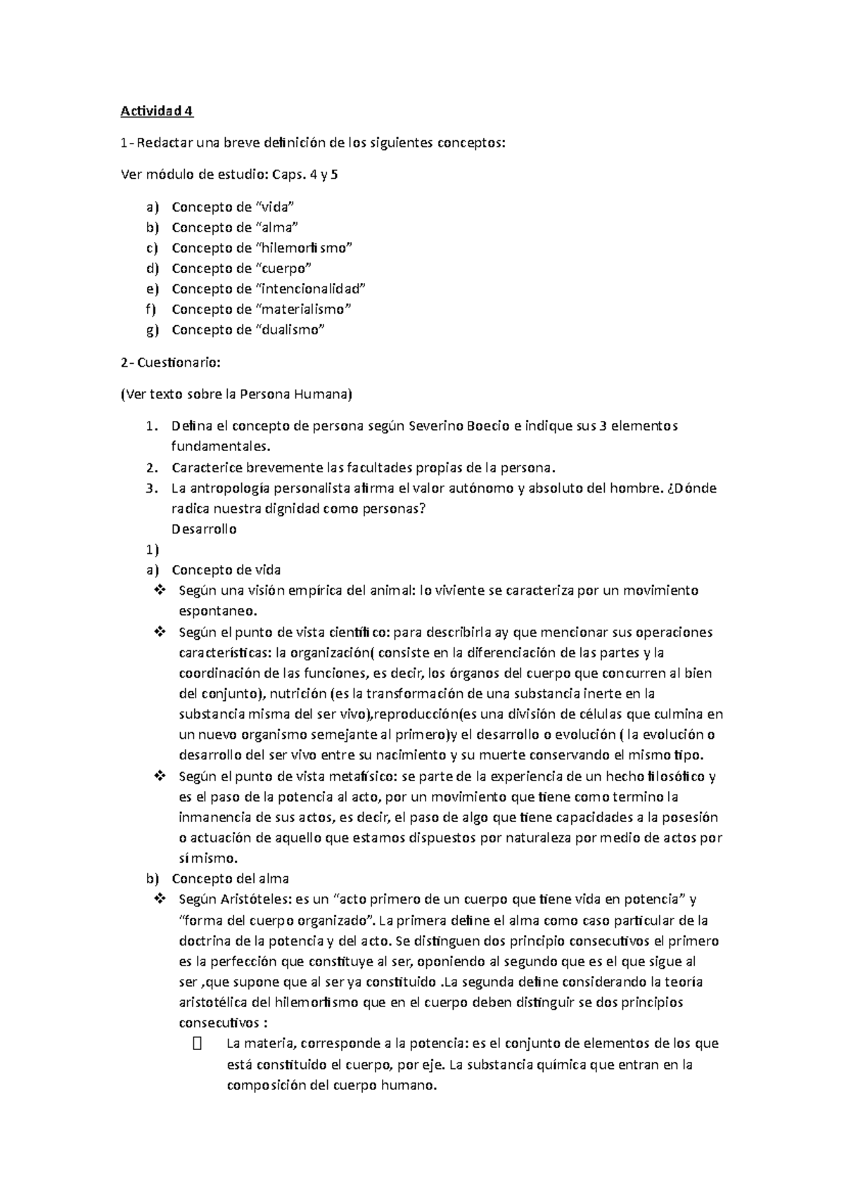Actividad 4- Com 1 y 3 - Actividad 4 1- Redactar una breve definición ...