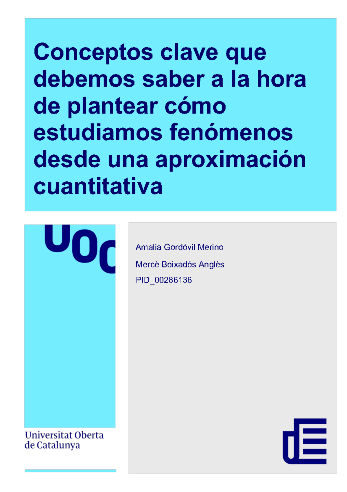Conceptos claves - Importante - Conceptos clave que debemos saber a la ...