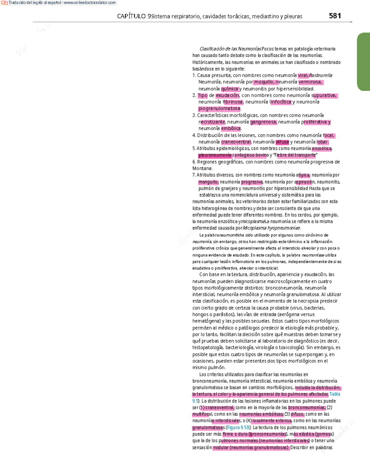 Lab Respiratorio - medicina veteriaria - CAPÍTULO 9Sistema respiratorio, cavidades torácicas ...