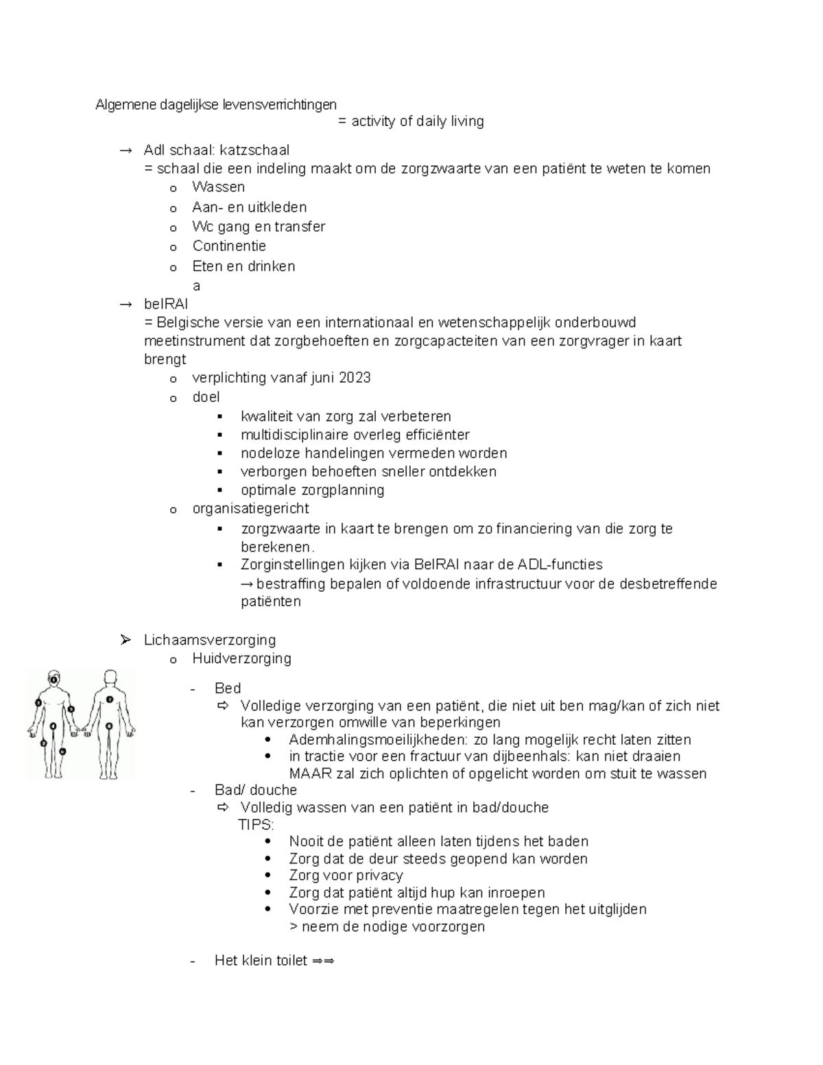 Algemene dagelijkse levensverrichtingen - Zorginstellingen kijken via ...