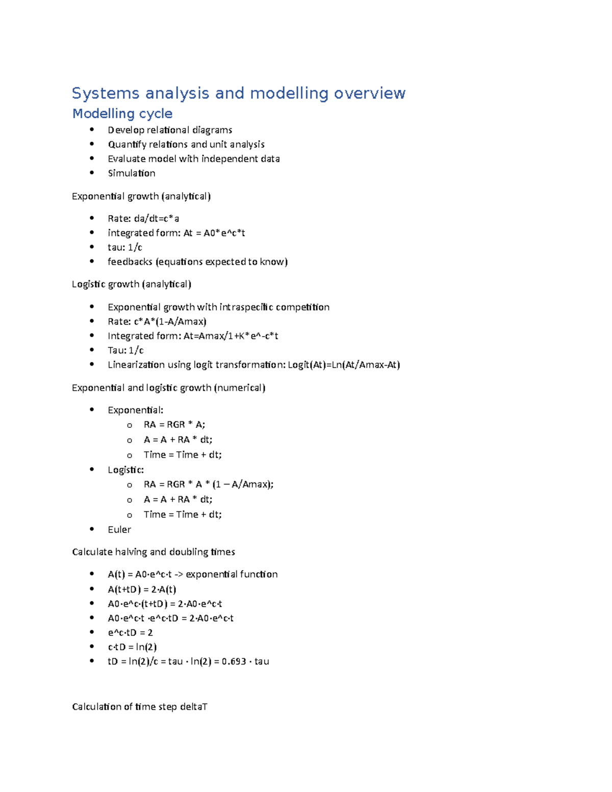 Systems analysis and modelling overview - Systems analysis and ...