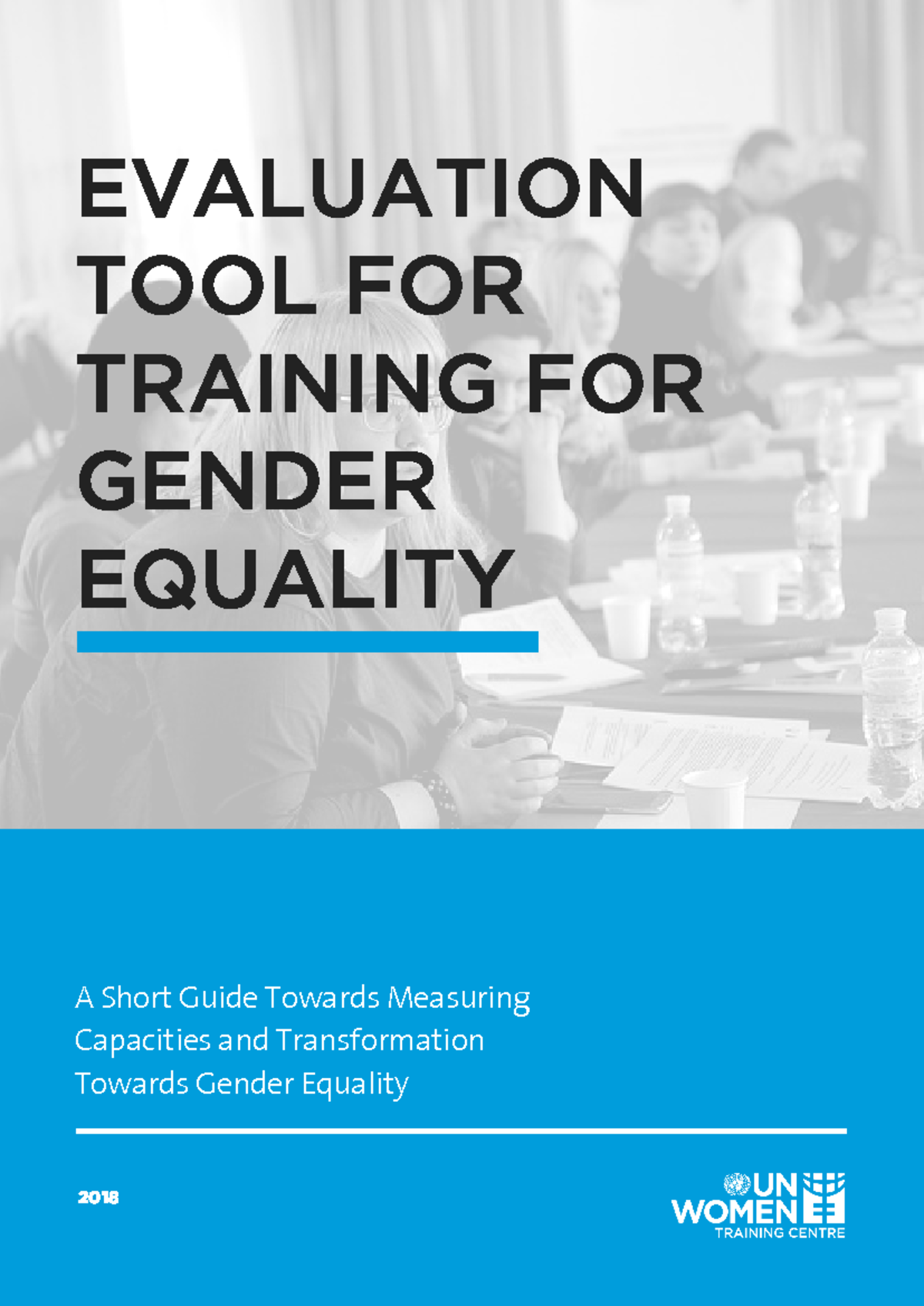 Evaluation Tool Training Gender Equality 05-02-18 LA - EVALUATION TOOL ...