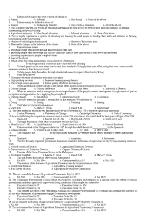 Ansci 1 - Activity - Republic of the Philippines Laguna State ...