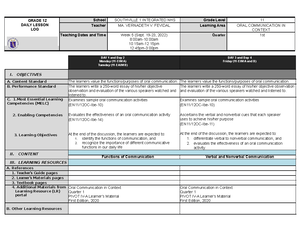 Science Lesson PLAN - THE Periodic Table - A Semi-Detailed Lesson Plan ...