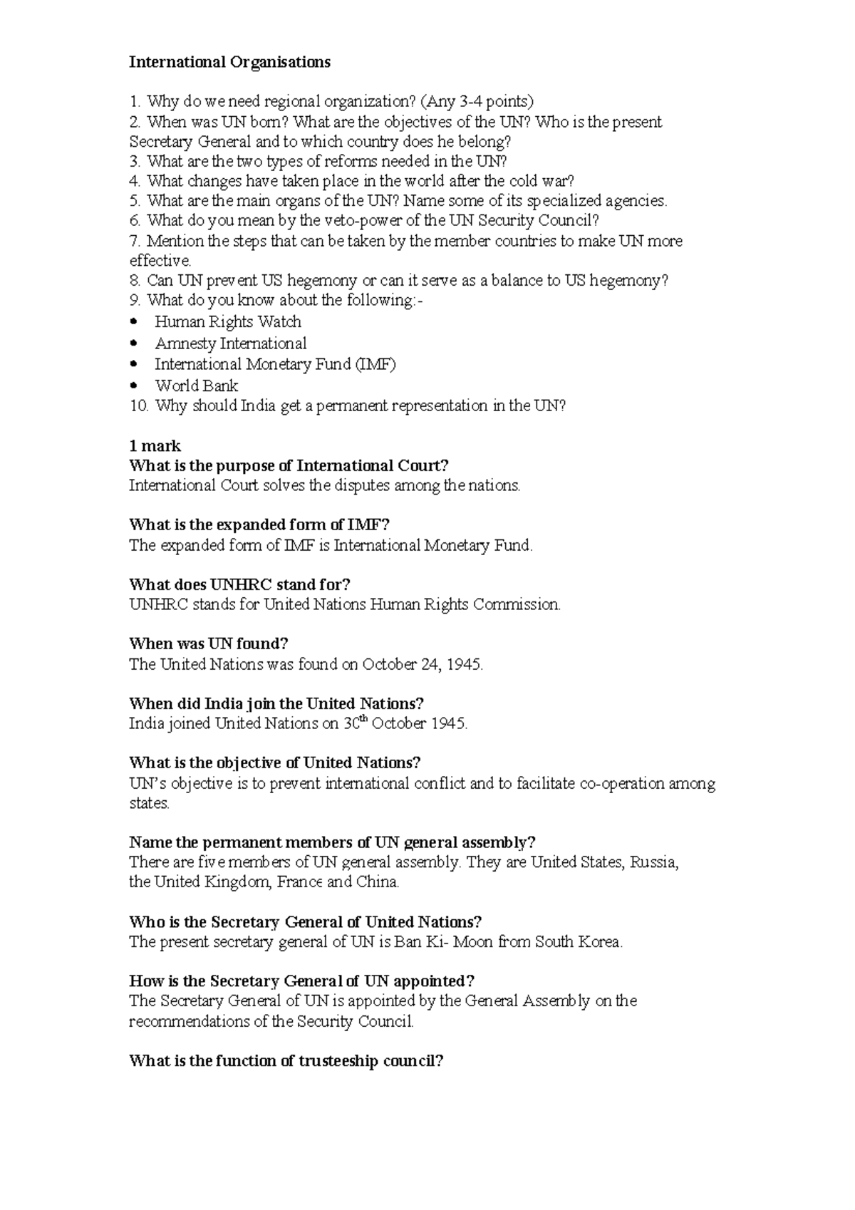 66171752-International-Organisations - International Organisations 1 ...