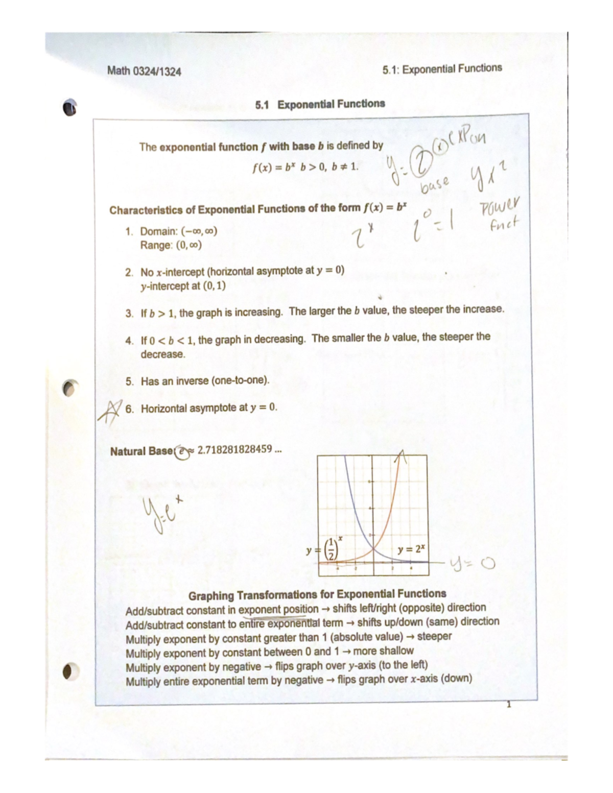5 - 5.1 and 5.2 notes - MATH 1314 - Studocu