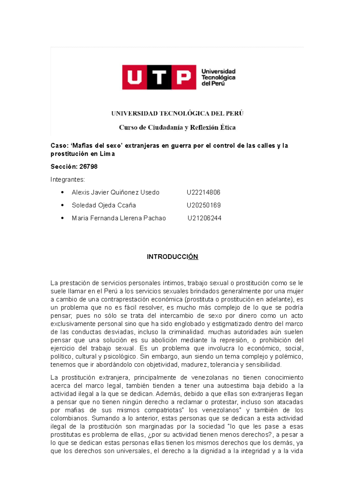 Caso Mafias De Sexo Caso ‘mafias Del Sexo Extranjeras En Guerra Por
