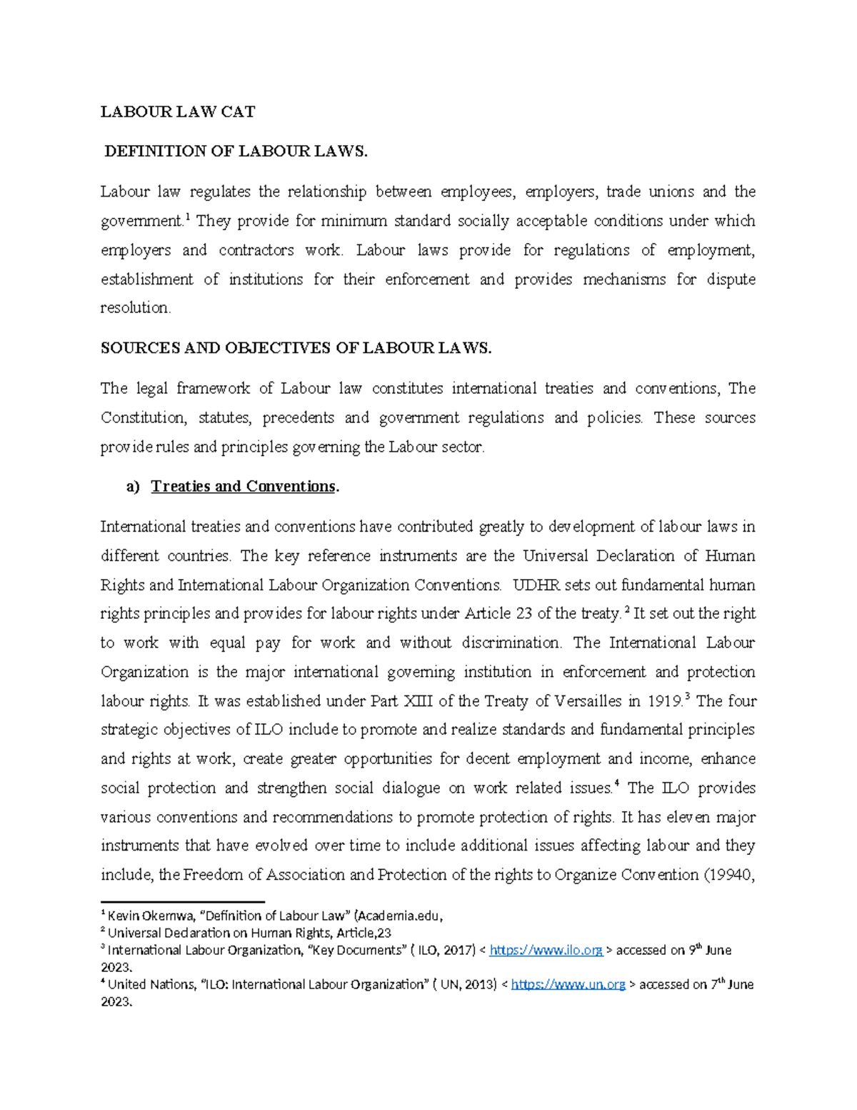 Labour LAW CAT - LABOUR LAW CAT DEFINITION OF LABOUR LAWS. Labour law ...