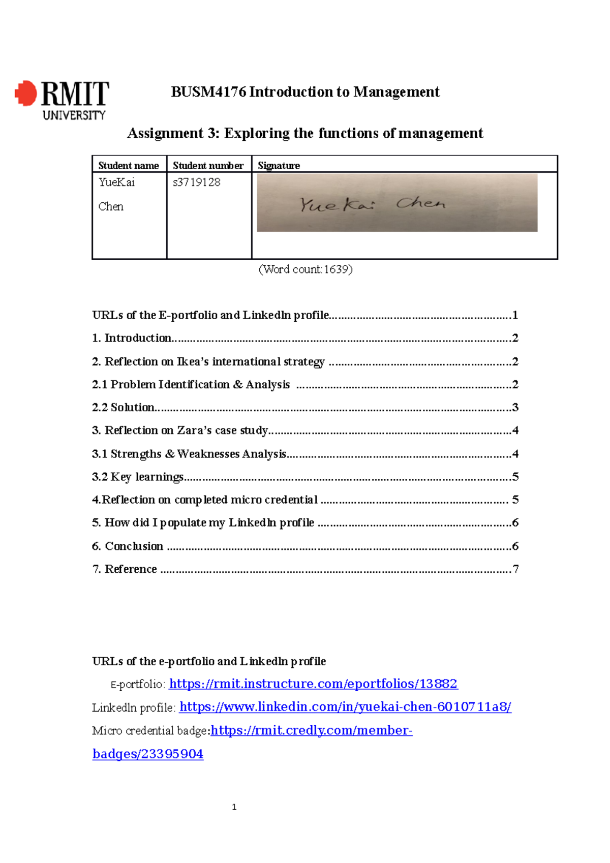 Exploring the functions of management