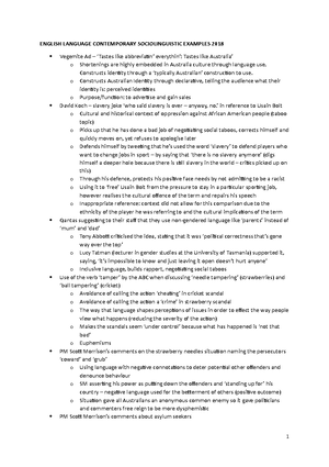 VCE English Language Quotes Units 3&4 - ENGLISH LANGUAGE QUOTES ...