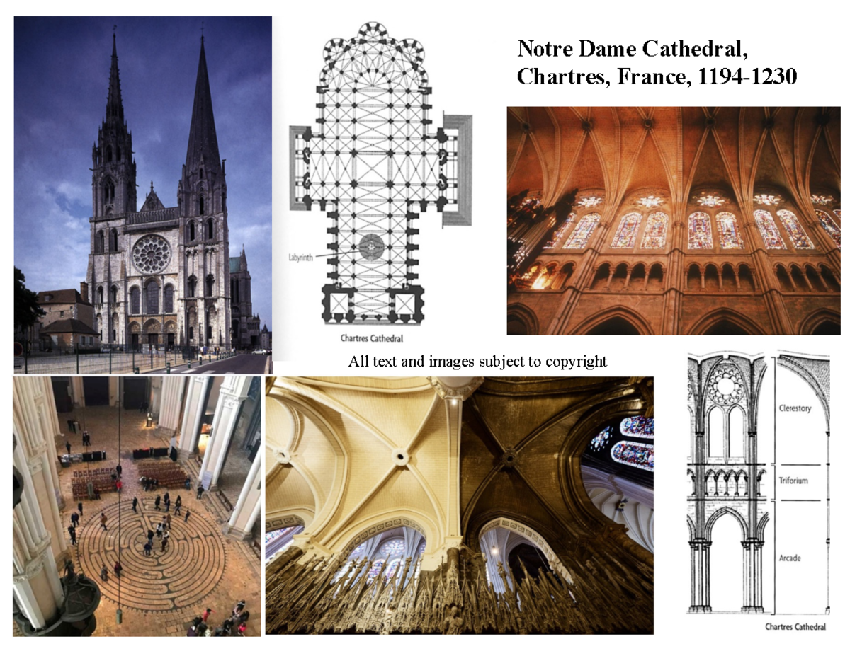 ARCH20s2420One20Images 20Review - Notre Dame Cathedral, Chartres ...