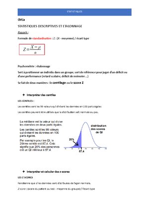 Cours complet statistiques S5 - ANALYSE DE LA VARIANCE ET PLAN D ...