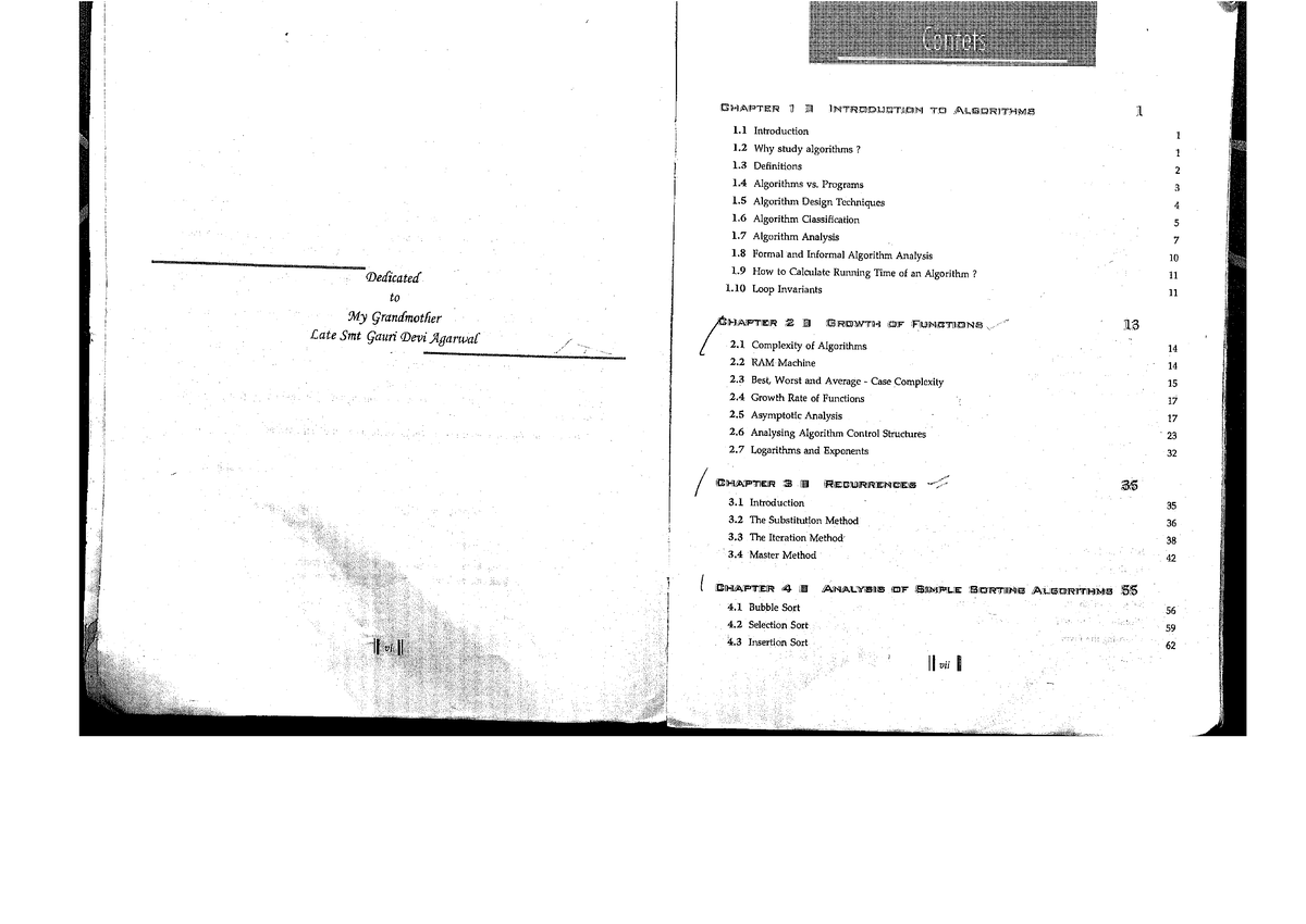 Algorithms Design and Analysis by Udit Agarwal PDF - Computer Science ...