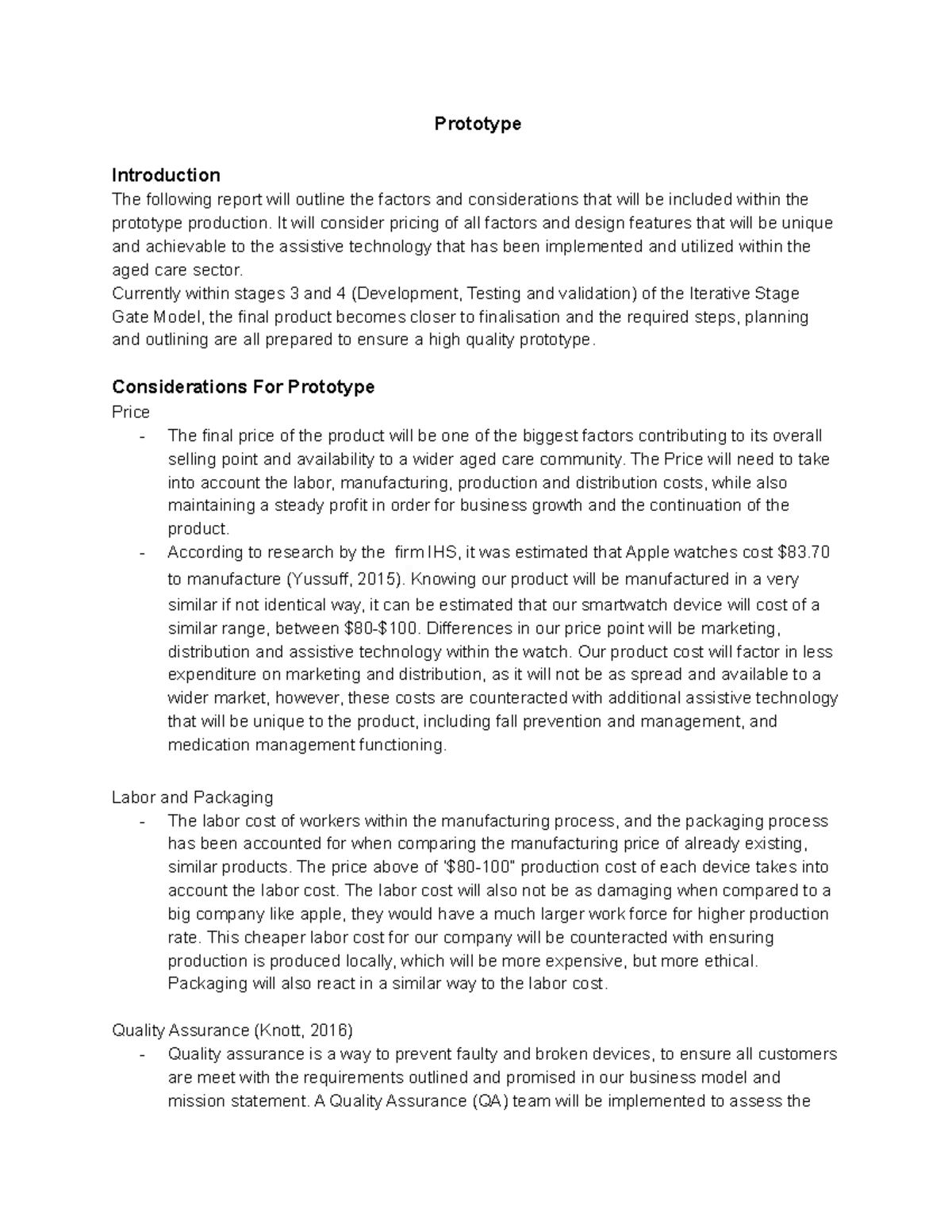Seign and Innovation fundamentals - Prototype - Prototype Introduction ...