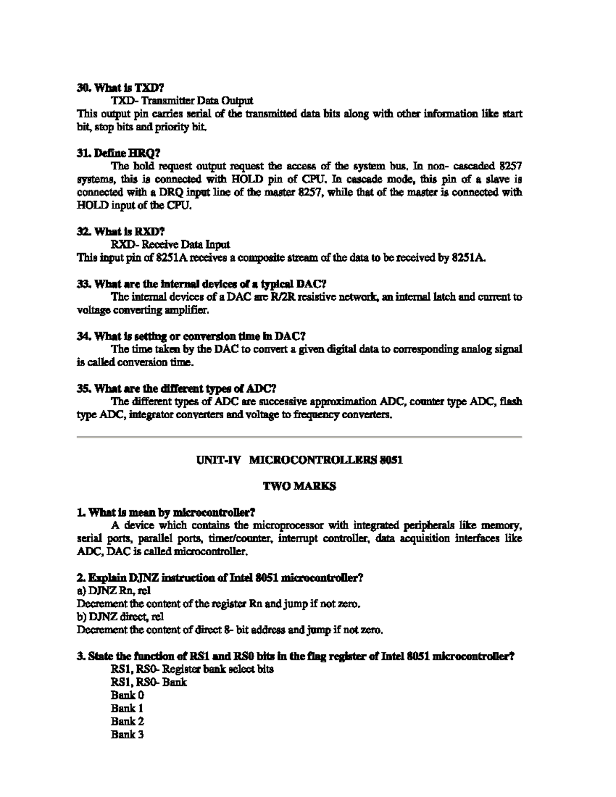 Microcontrollers - electrical engineering practice - Studocu