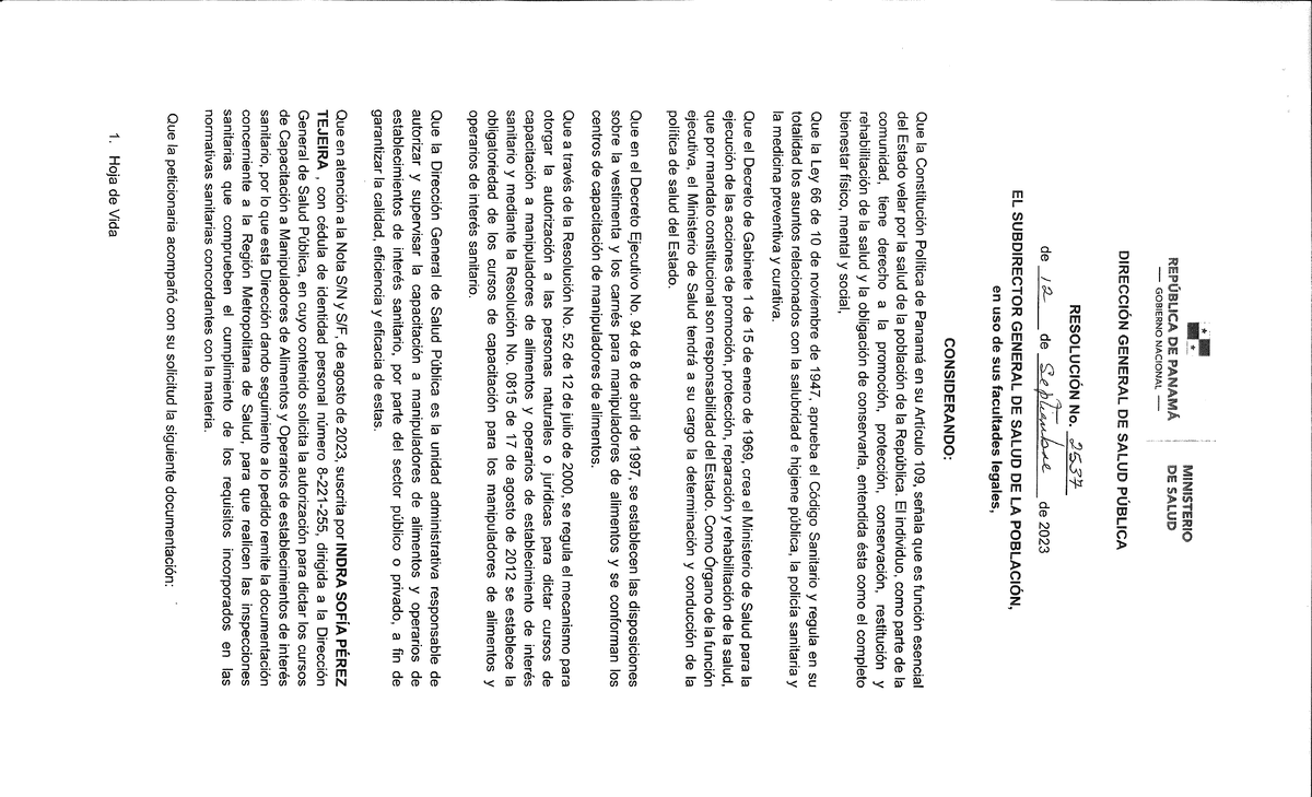 Resolución Capacitadora 2023-2028 - Optimizacion Avanzada En Ing ...