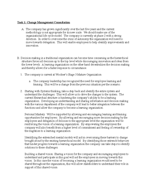 C721 Task 1 - Objective assessment - General Notes/Tips: (Delete this ...