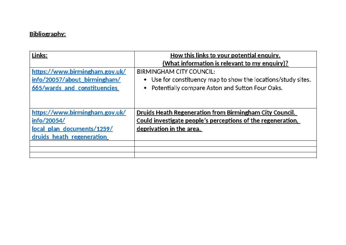 Research Bibliography template HZU - Bibliography: Links: How this ...