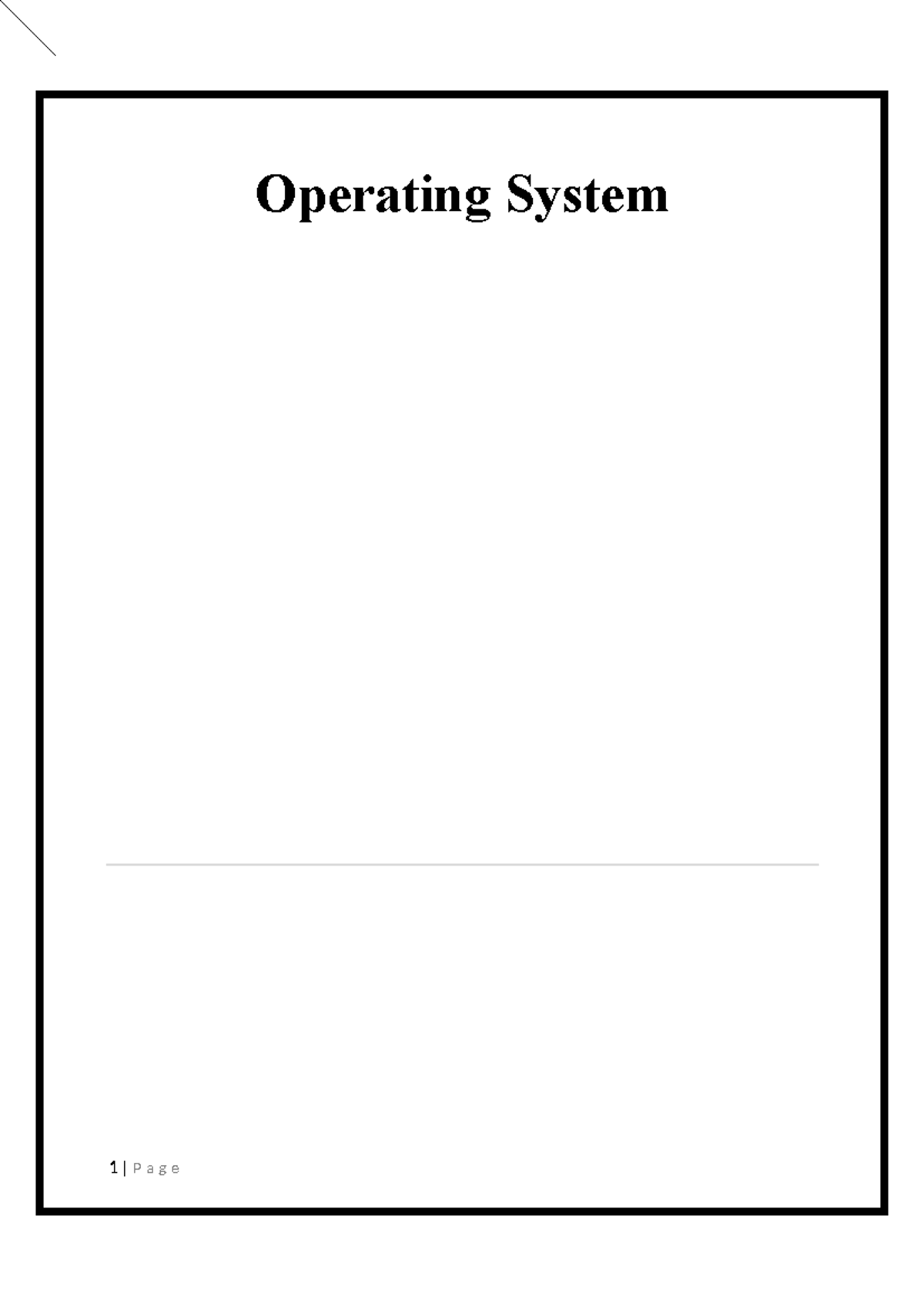 OS notes - Operating System The operating system organizes application ...
