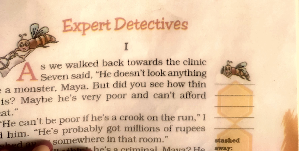 Class 7A,7B,7C English .. ch - Expert Detectives - ExpertDetectives I s ...