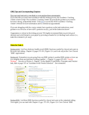 C803 Task #2 Template - 1 Data Quality Your Name College of Health ...