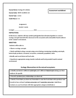 Computer lab exploration - ecological footprint lab - Computer Lab ...