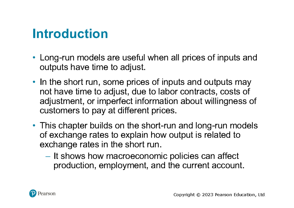 C17 Krugman 12e accessible 1 - Introduction • Long-run models are ...