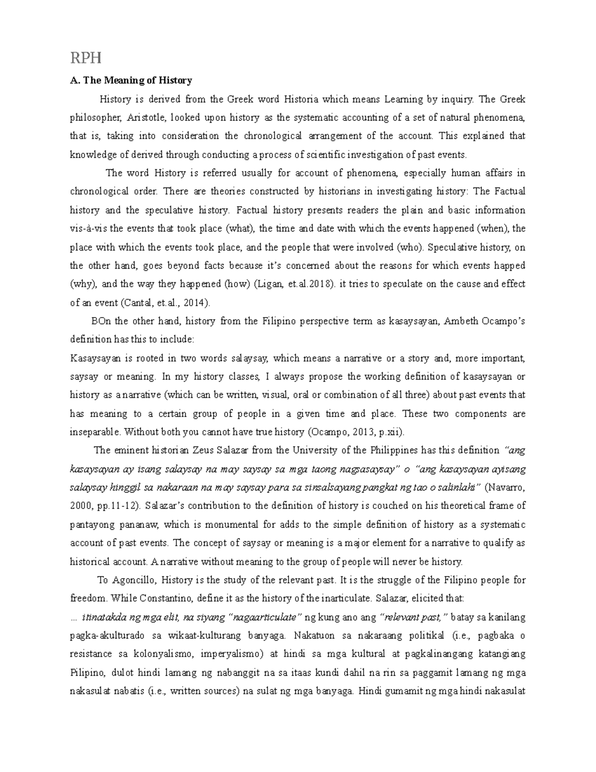RPH History Is Derived From The Greek Word Historia Which Means rph-history-is-derived-from-the-greek-word-historia-which-means