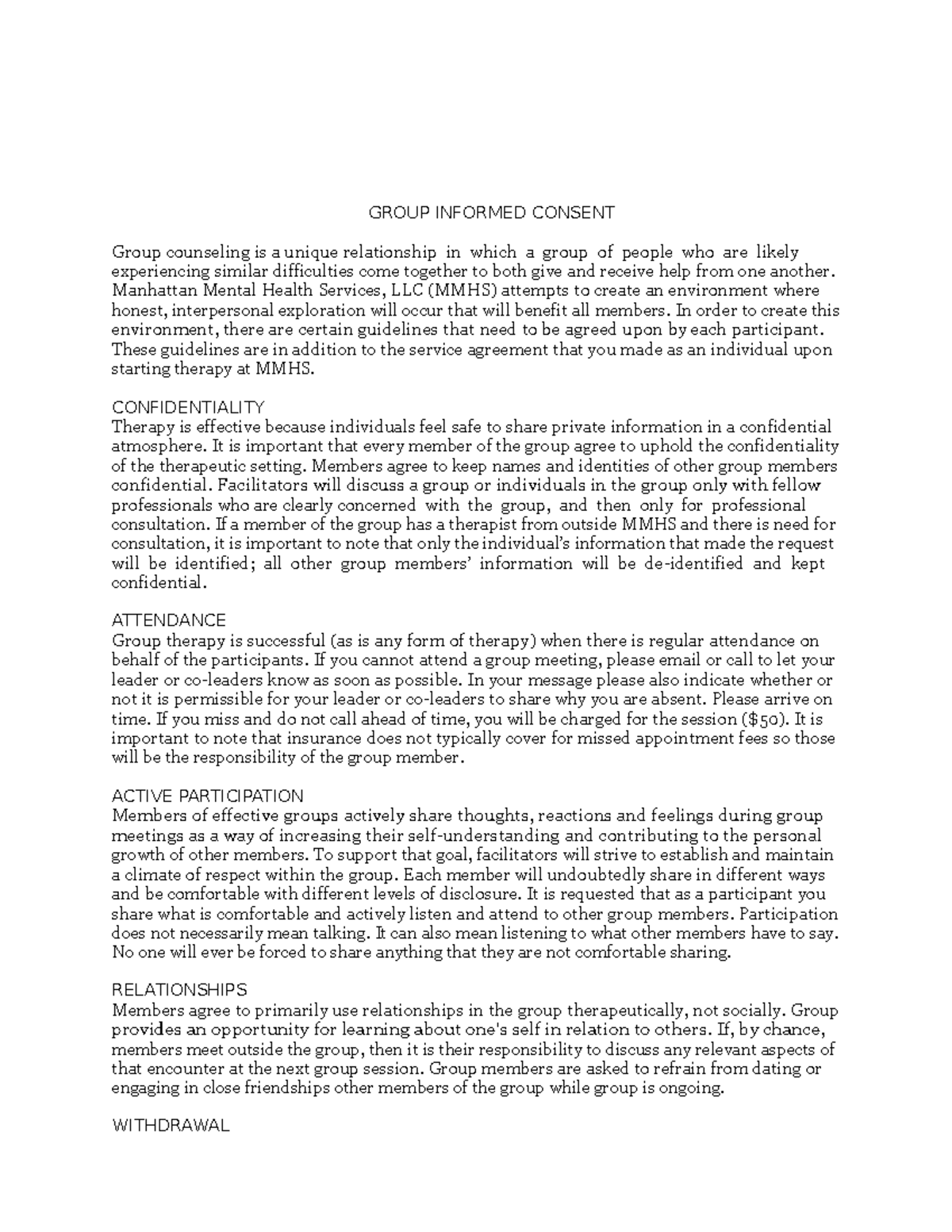 Informed Consent 1 - Midterm project - GROUP INFORMED CONSENT Group ...
