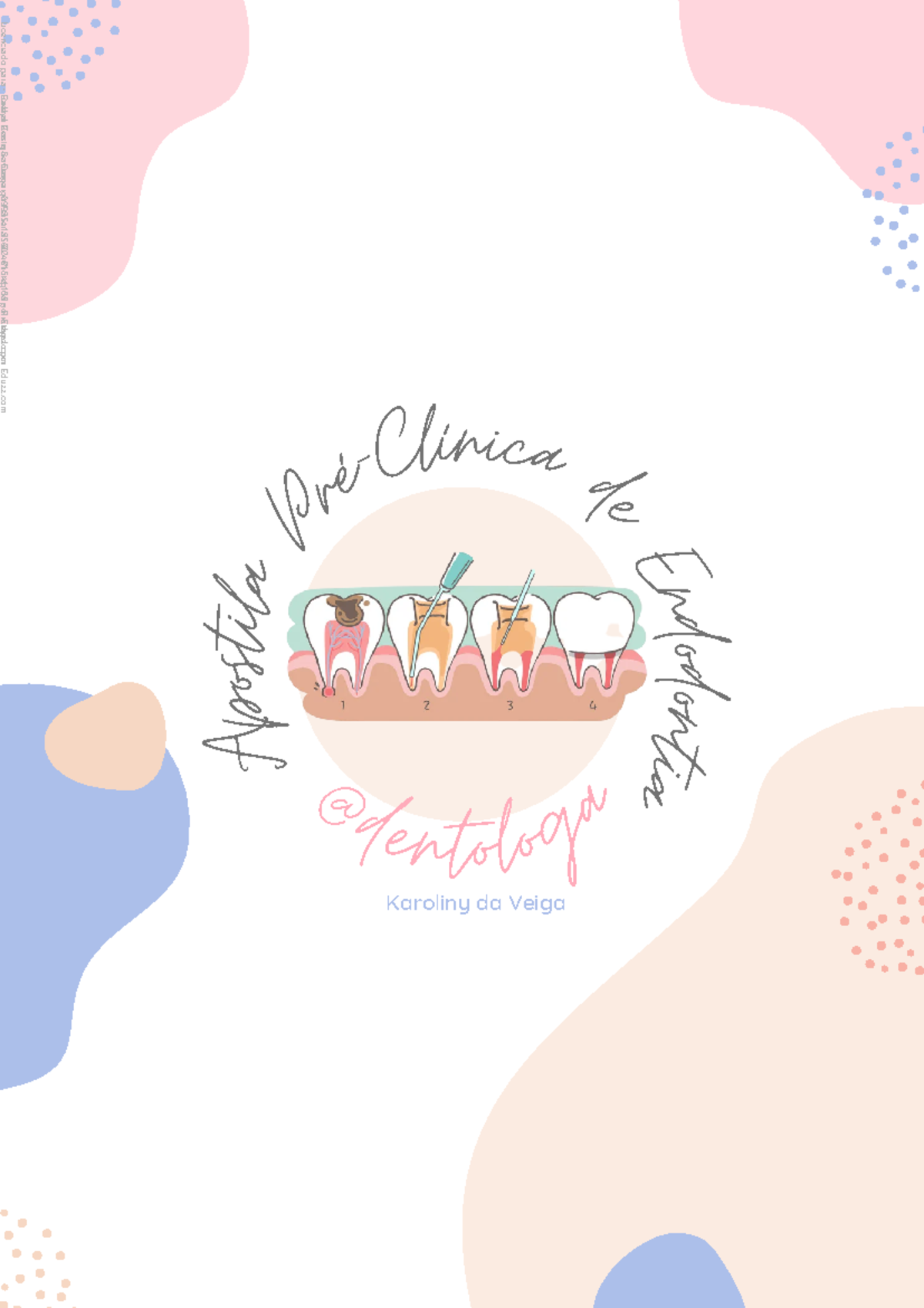 E-book endo - Manual de Endodontia - A p o s t i l a P r é - C lí nica ...