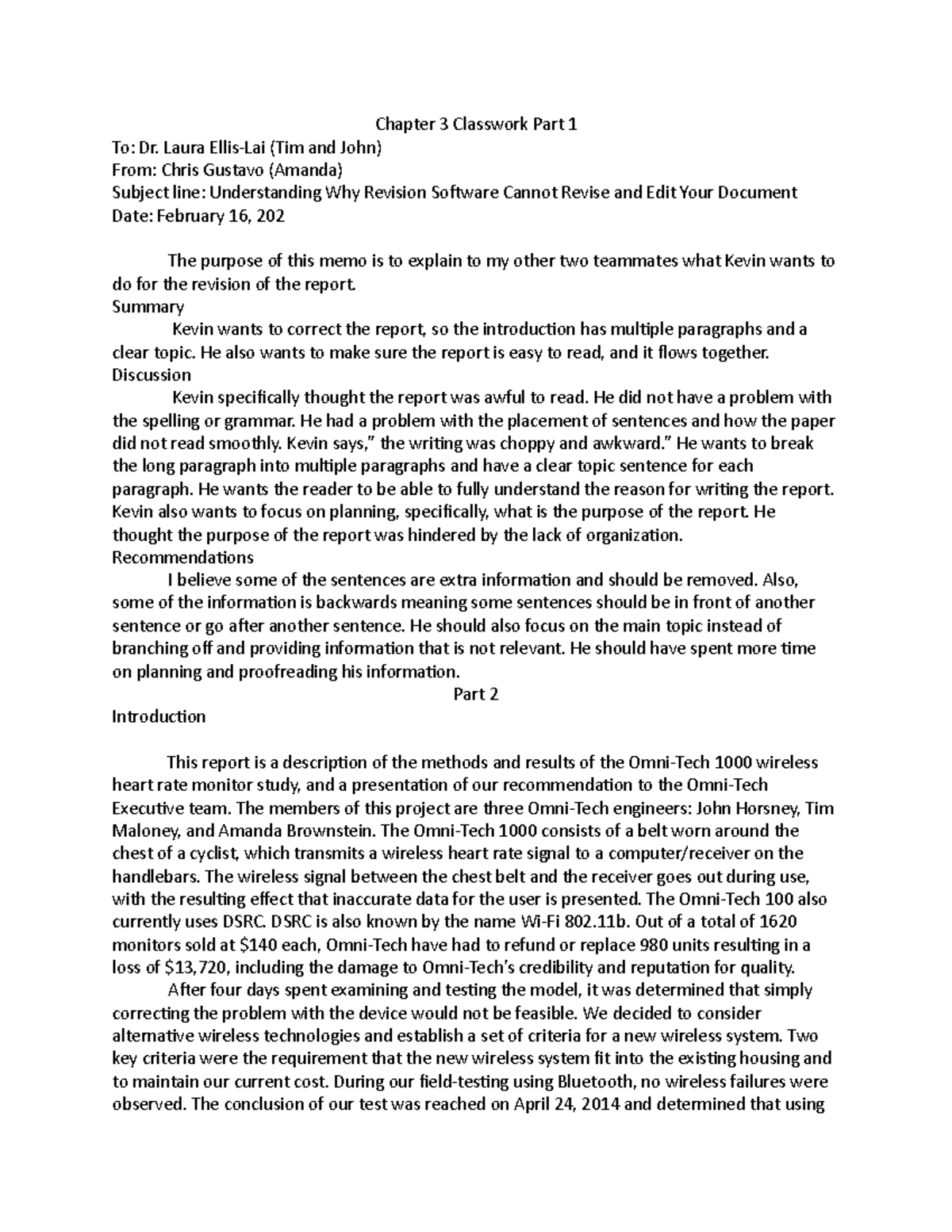 Chapter 3 Classwork: Understanding Why Revision Software Cannot Revise ...