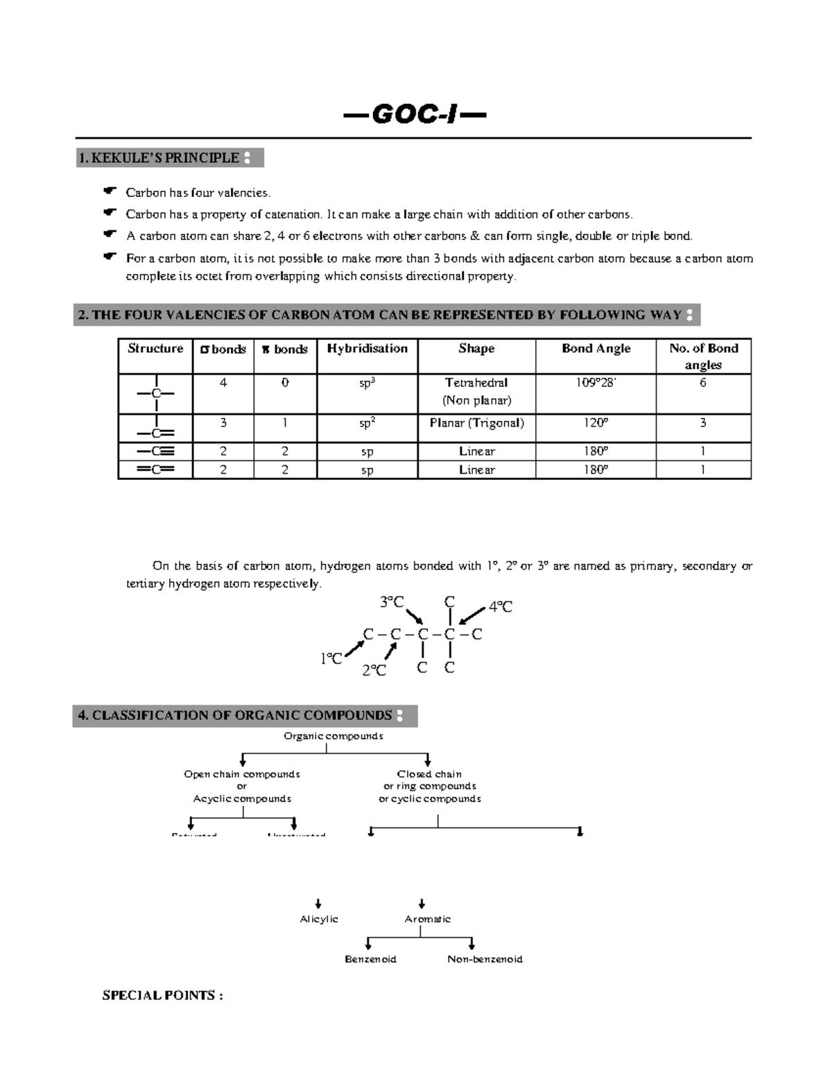 Full Organic Chemistry Flow Charts and Brief theory - 1. KEKULE’S ...