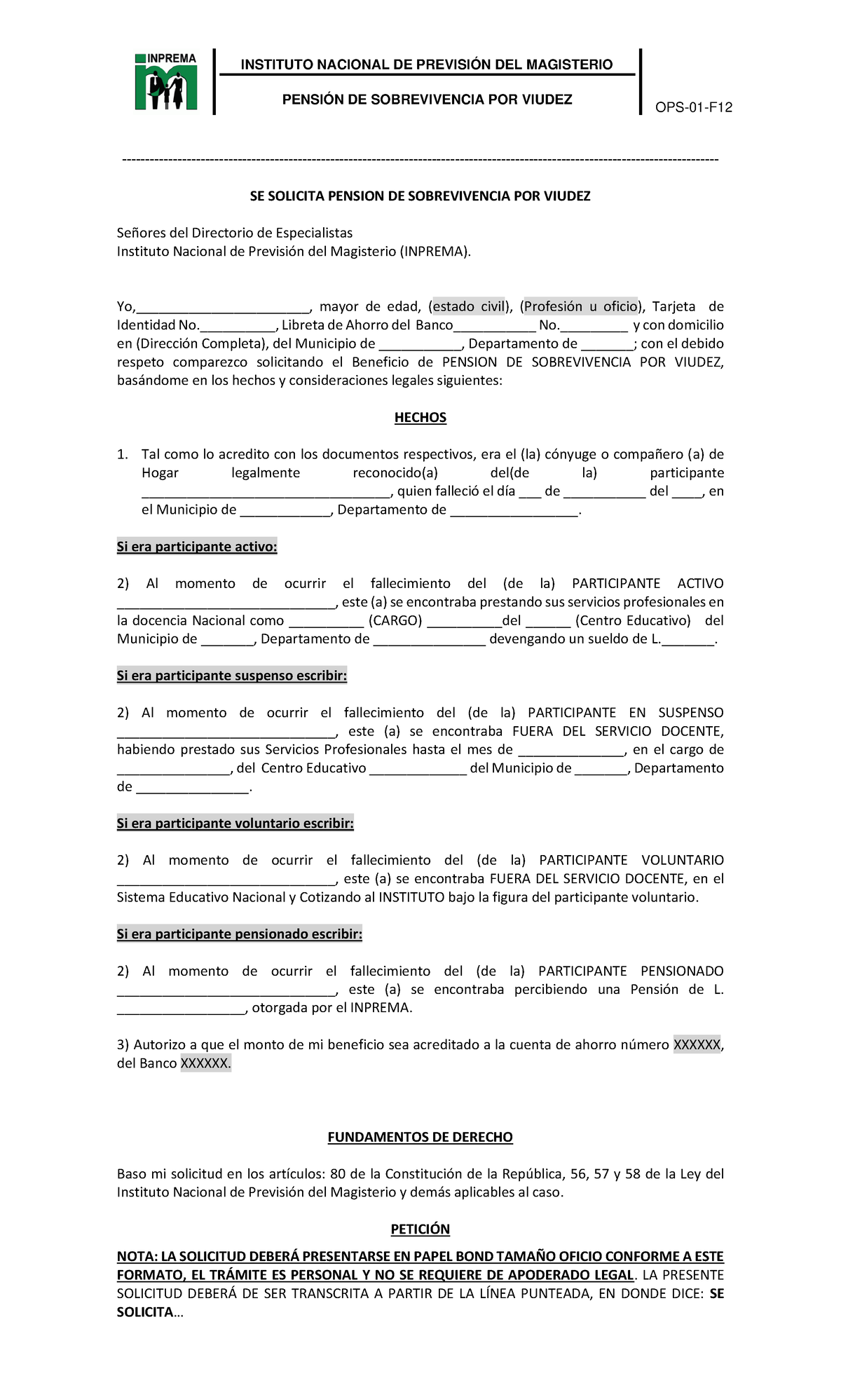 Modelo de Solicitud-Pension-de-Sobrevivencia-por-Viudez EPBM ...