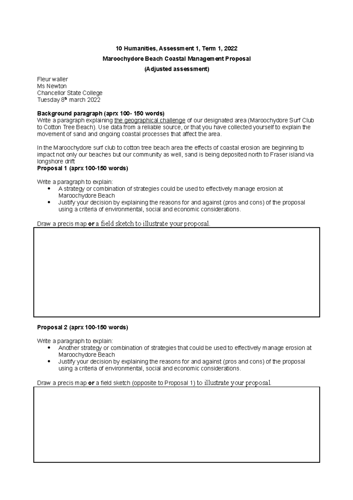 How to write your report - modified 2022 - 10 Humanities, Assessment 1 ...
