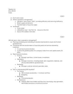 Homeworkassignment - DSCI 303 - Studocu