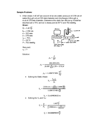 No - Sample Problem on Hydrostatic Force on curve surfaces - Fluid Mechanics - Studocu