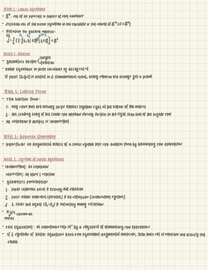 Matrix GC stuff - GC shortcuts for matrices - MH1200 - Studocu