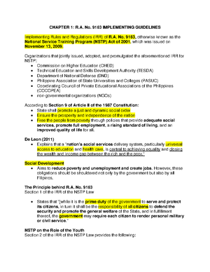 Sample Action Plan 2 - National Service Training Program ACTION PLAN ...