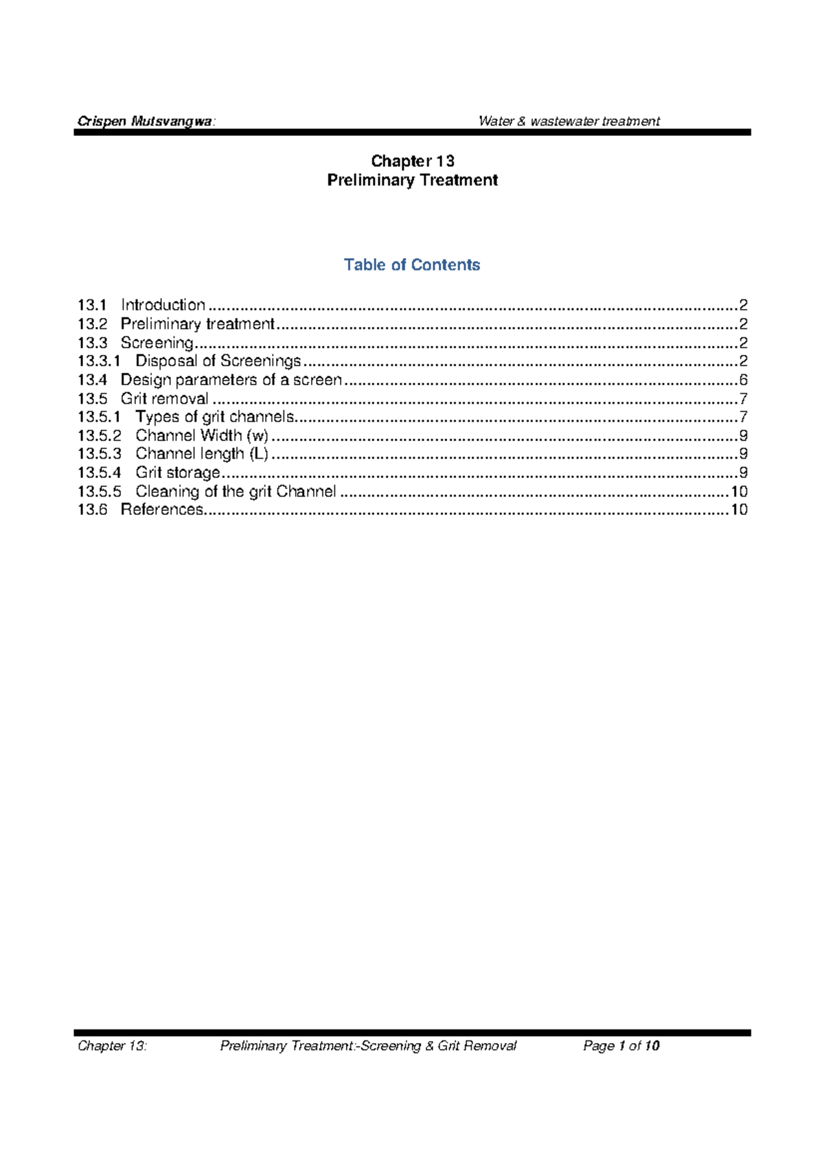 Chapter 13 Preliminary 2020 - Preliminary Treatment Chapter 13 ...